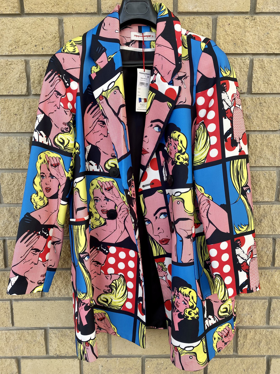 Купити Тренч Поп-Арт французький бренд HIPPOCAMPE,розмір 40(L ...