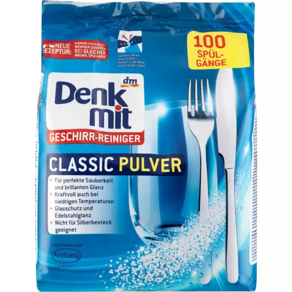 Купити Засіб для миття посуду порошок Denkmit, 1,5 кг, (Німеччина ...