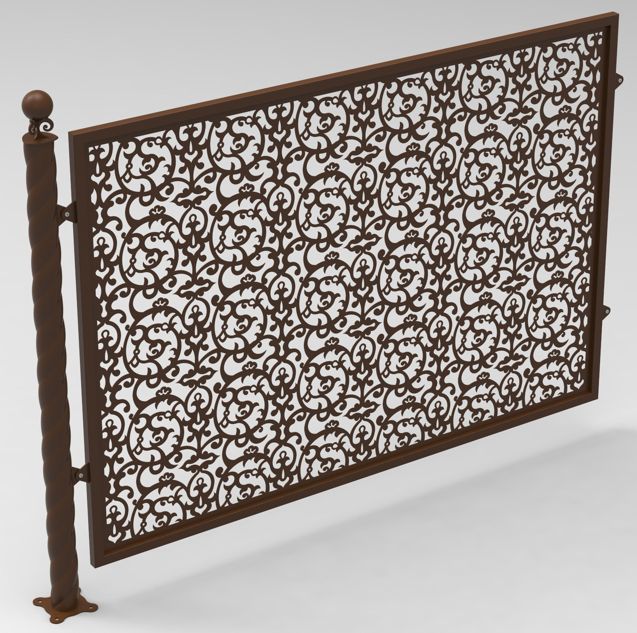 Забор из металла (ограждение) 1,4м х 2,0м: продажа, цена в Днепре ...