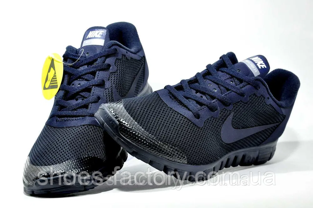 Купить Летние кроссовки Nike Free Run 3.0 V2 мужские синие, цена 1399 ...