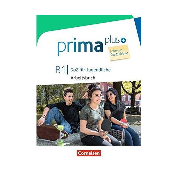 Купити Книга Prima plus B1 Leben in Deutschland Arbeitsbuch mit Audios ...