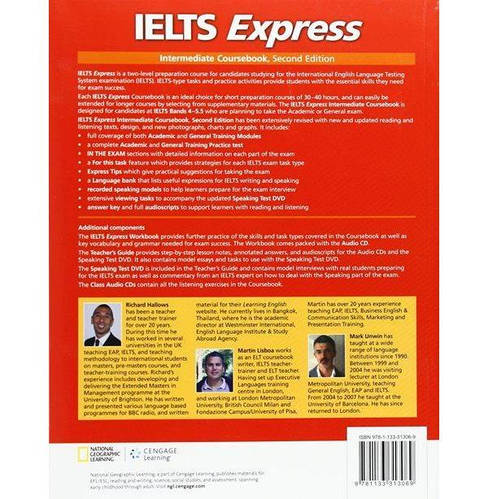 Купити Книга IELTS Express 2nd Edition Intermediate Coursebook ...