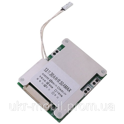 Bms 13s 48v с балансиром схема подключения