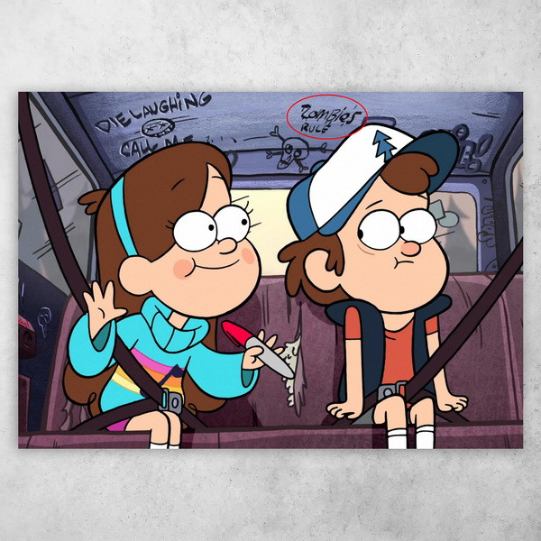 Плакат постер "Таємниці Ґравіті Фолз / Gravity Falls" №28 (ID#1789246947), цена: 45 ₴, купить на ...