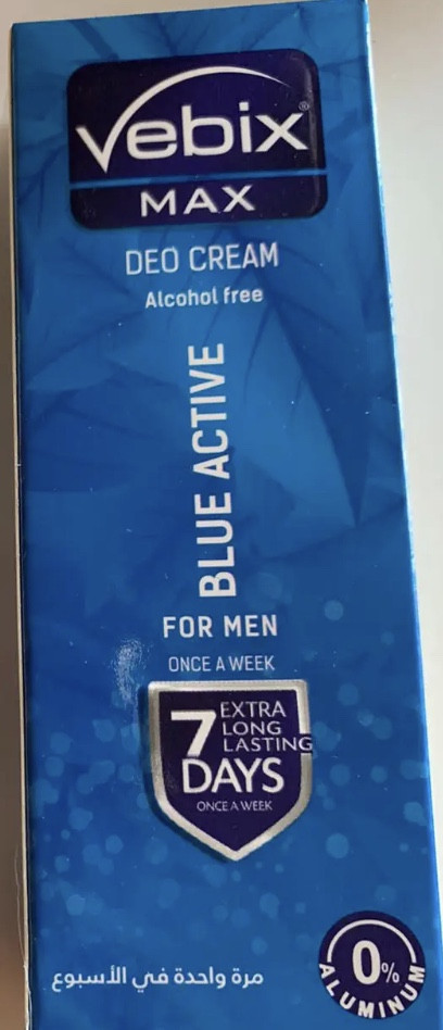 Купить Дезодорант VEBIX Deo Cream Max 7 Days Єгипет 25 мл, цена 195 грн ...