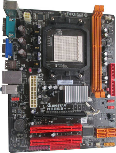 Купить Плата под AMD sAM3 BIOSTAR N68S3+ на DDR3 ! Понимает ЛЮБЫЕ 2-4 ...