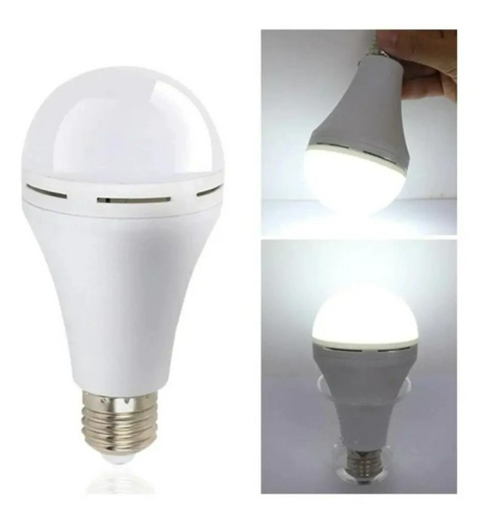 Купити Смарт-лампа з акумулятором автономна аварійна Wel Light 15W 6500К E27, ціна 399 грн ...