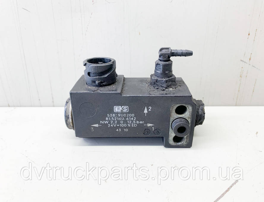 Купити Клапан електромагнітний MAN 81.52160-6142/MAN 81521606142, ціна ...