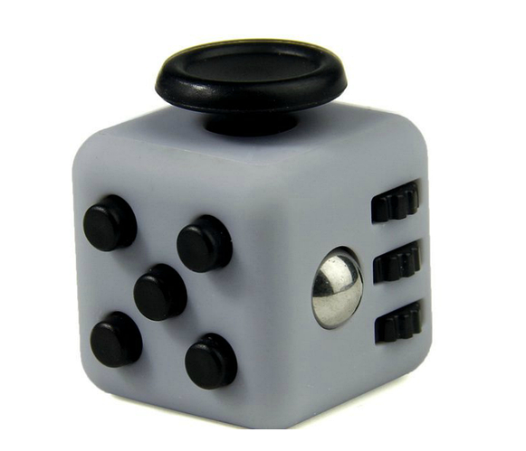 Купити Кубик-антистрес Fidget Cube з пластику Gray, колір сірий., ціна ...