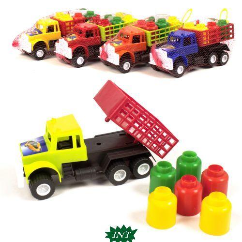 Машина Пластиковая`Грузовик с Бидонами`, Маленькая — Купить Недорого на ...