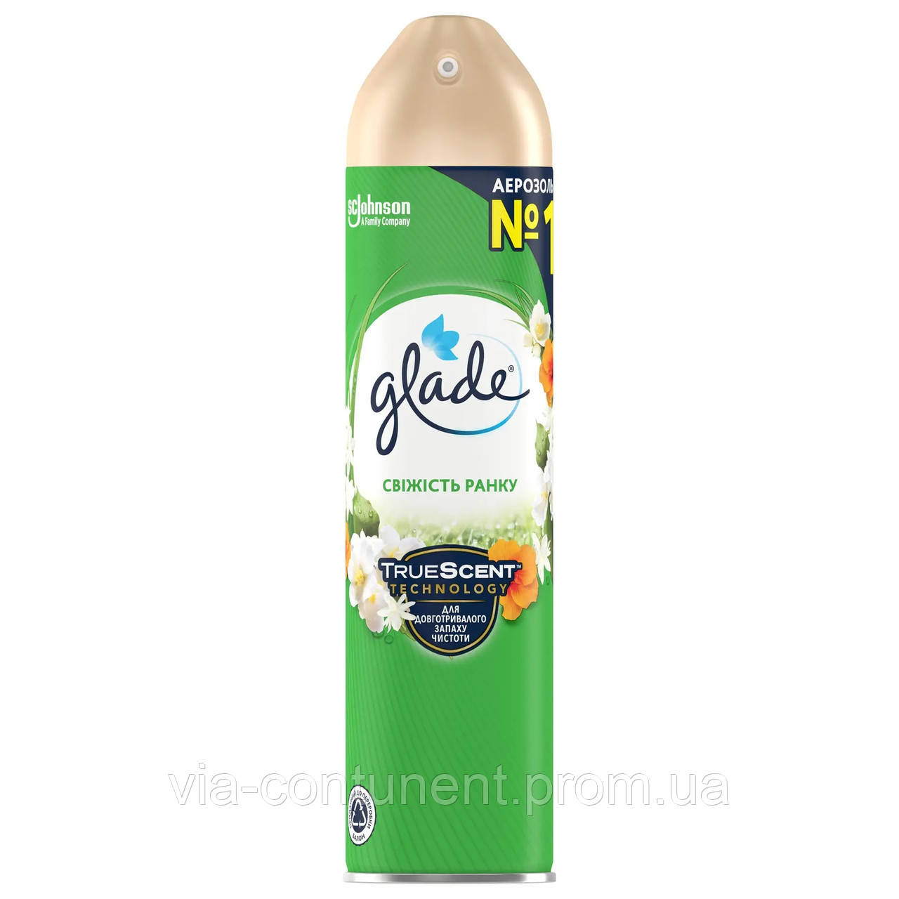 Купить Освежитель воздуха Glade Свежесть Утра 300 мл, цена 52 грн ...