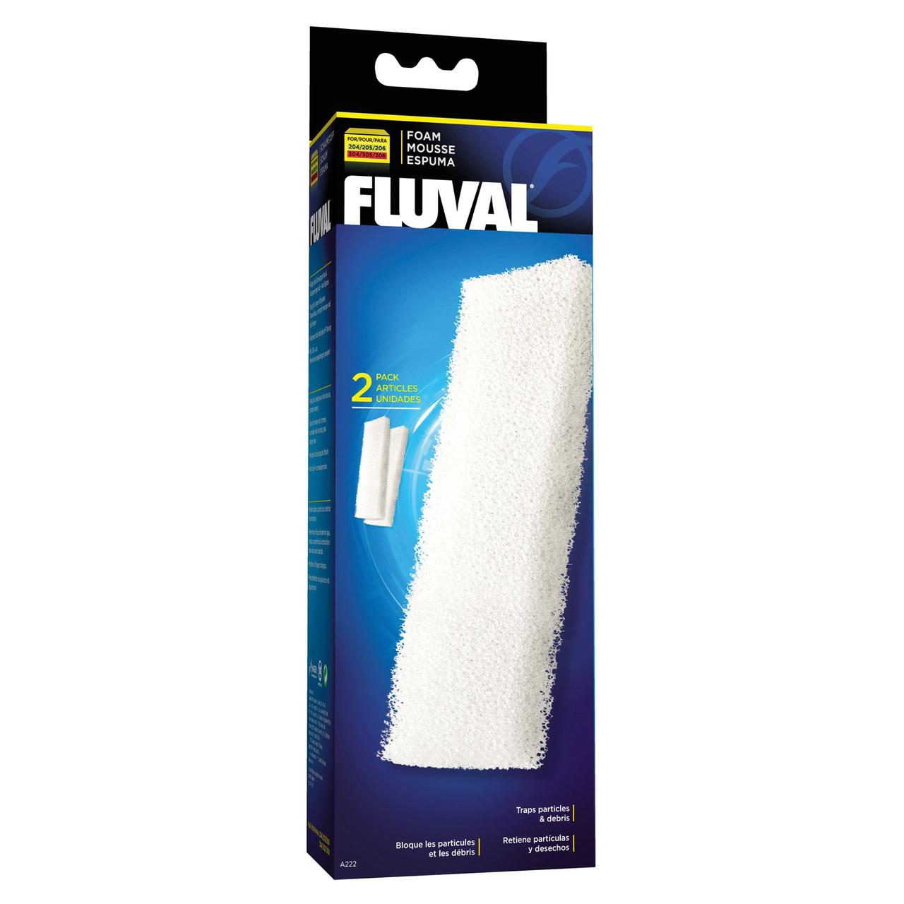 Купить Губка Fluval «Foam Filter Block» 2 шт. (для внешнего фильтра ...