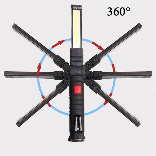 Купить Поворотний ліхтарик світильник WorkLight W52 раскладной ...