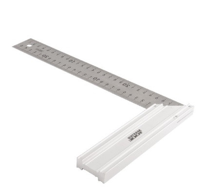Угольник строительный MASTERTOOL из нержавеющей стали 300 мм ручка Al 30-1300 (ID#1596493100 ...