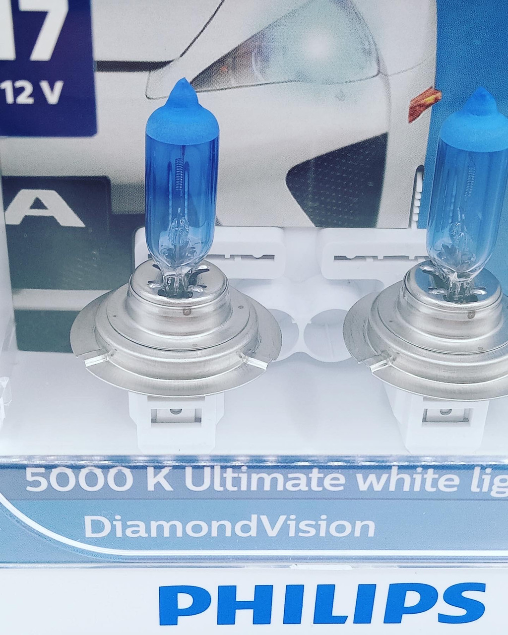 Автолампи Philips Diamond Vision 5000K H7 12V 55W 2 шт. (12972DV) (ID ...