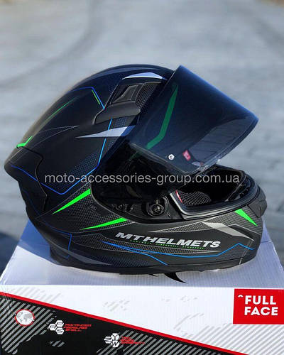 Купить Мотошолом інтеграл MT KRE SV INTREPID MATT FLUOR GREEN, цена ...