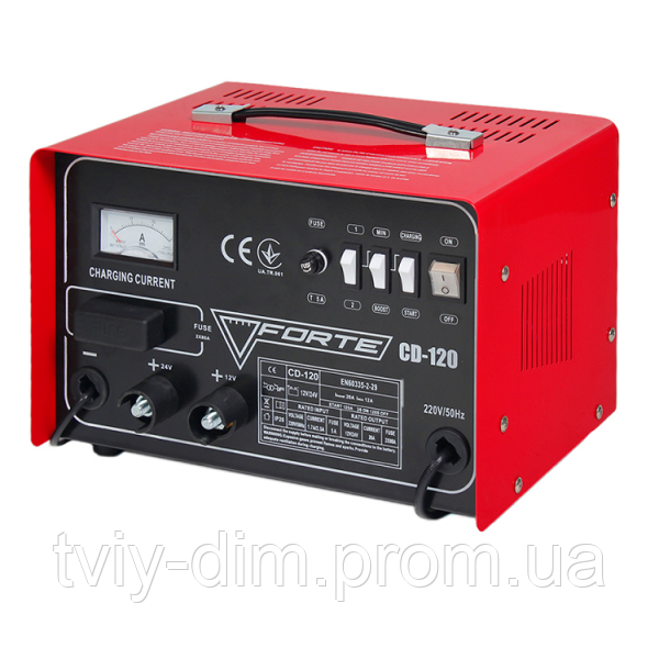 Купить Forte CD-120 (заряд 16/20А, пуск 120А) (код 251054), цена 5831 ...