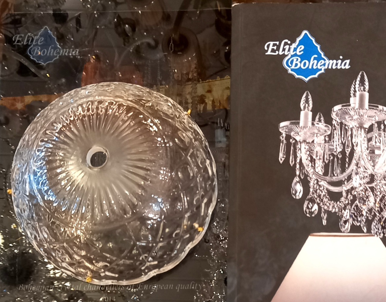 Хрустальная Чаша для Люстры Бра Еlite Bohemia Деталь — Купить Недорого ...