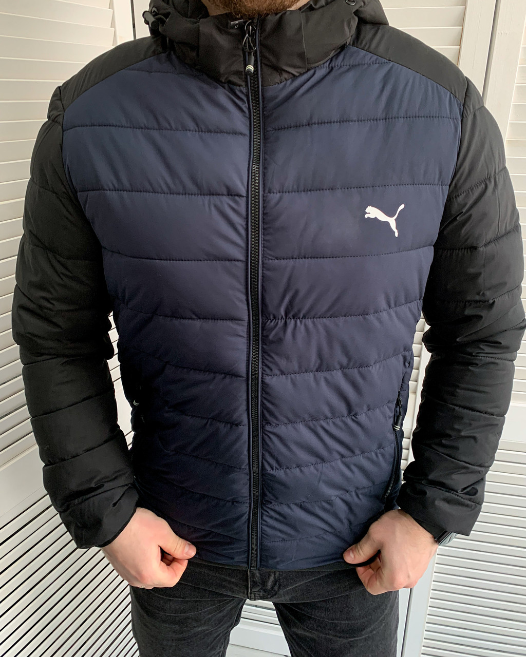 Купити Чоловіча куртка Puma весна осінь, демісезонна спортивна вітровка ...