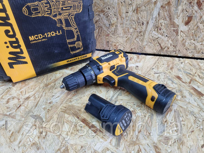 Шуруповерт аккумуляторный 12 В Machtz MCD-12H-Li Германия (ID#1790825542), цена: 1995 ₴, купить ...