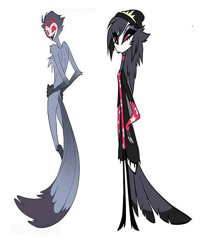 Дакимакура 150 х 50 см Столас Адский босс Stolas подушка со съёмной ...