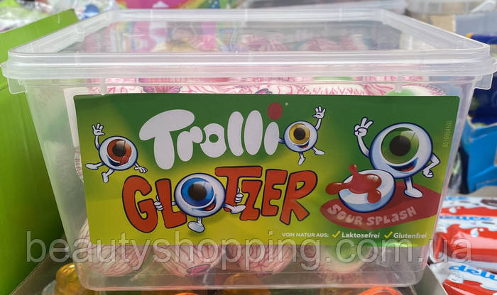 Trolli glotzer глаза жевательный мармелад 60 штук Германия (ID ...
