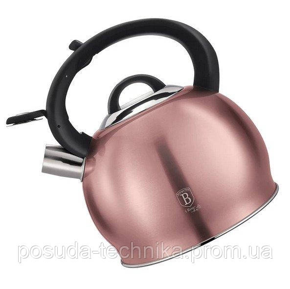 Чайник со Свистком 3 Литра Berlinger Haus I-Rose Edition BH-1077 ...