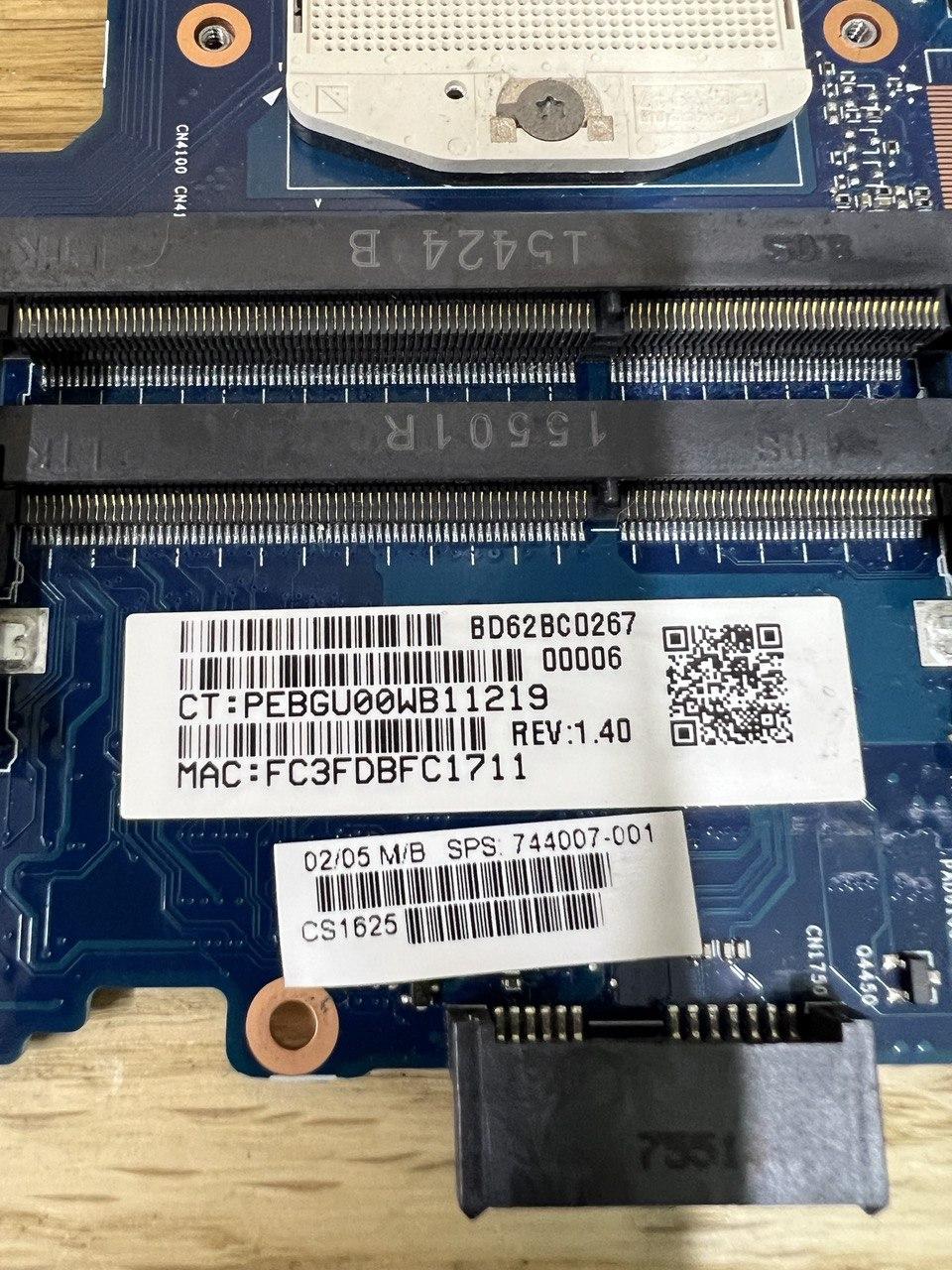 Материнська плата HP ProBook 640 G1 650 G1 744007-001 / 6050A2566302-MB-A04 Б/В (ID#1791032515 ...