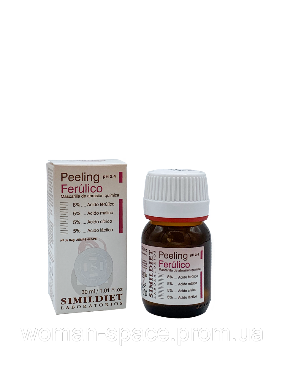Купити Simildiet Laboratorios Ferulico Peeling Феруловий поверхневий пілінг 60, ціна 3900 ...