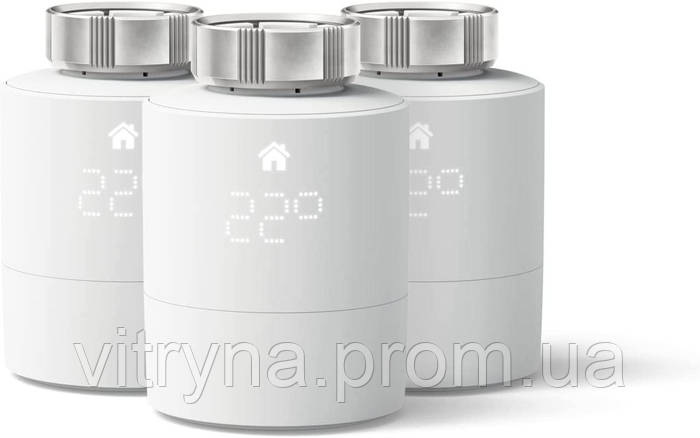 Tado° Smart Radiator Thermostat 3-Pack - WiFi Add-On Smart Radiator ...