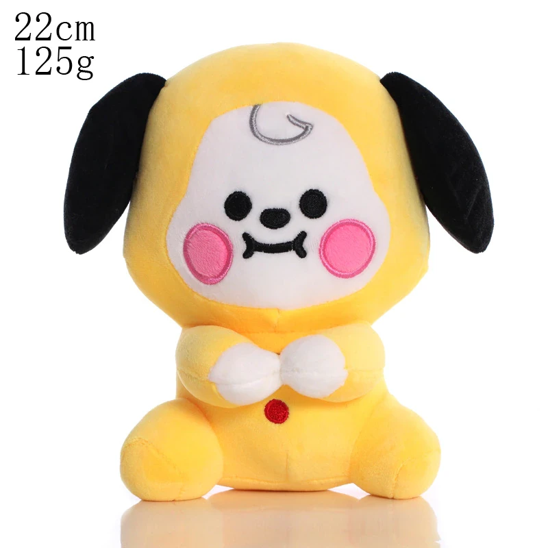 Купить Мягкая игрушка Щенок Chimmy BT21 талисман Чимина из BTS 22 см ...
