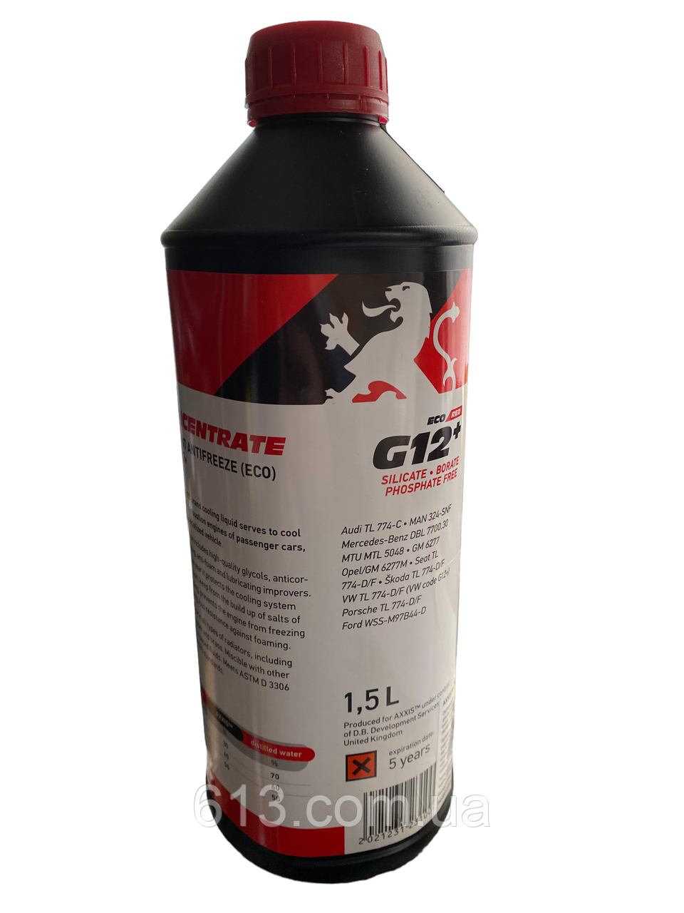Купить Антифриз концентрат ECO -80C RED G12 1.5л, цена 264 грн — Prom.ua (ID#1791620224)