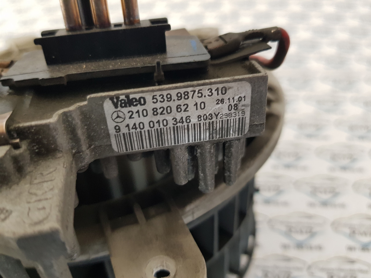 Мотор вентилятора пічки Mercedes W210, A2108202442 (ID#1791781421 ...