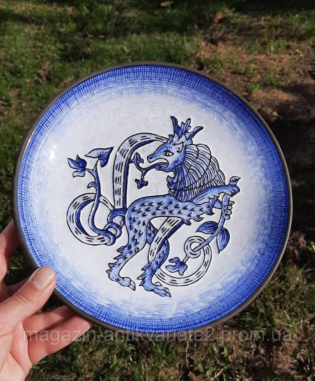 Рідкісна тарілка-панно з цікавим орнаментом (ID#1791805542), цена: 900 ...