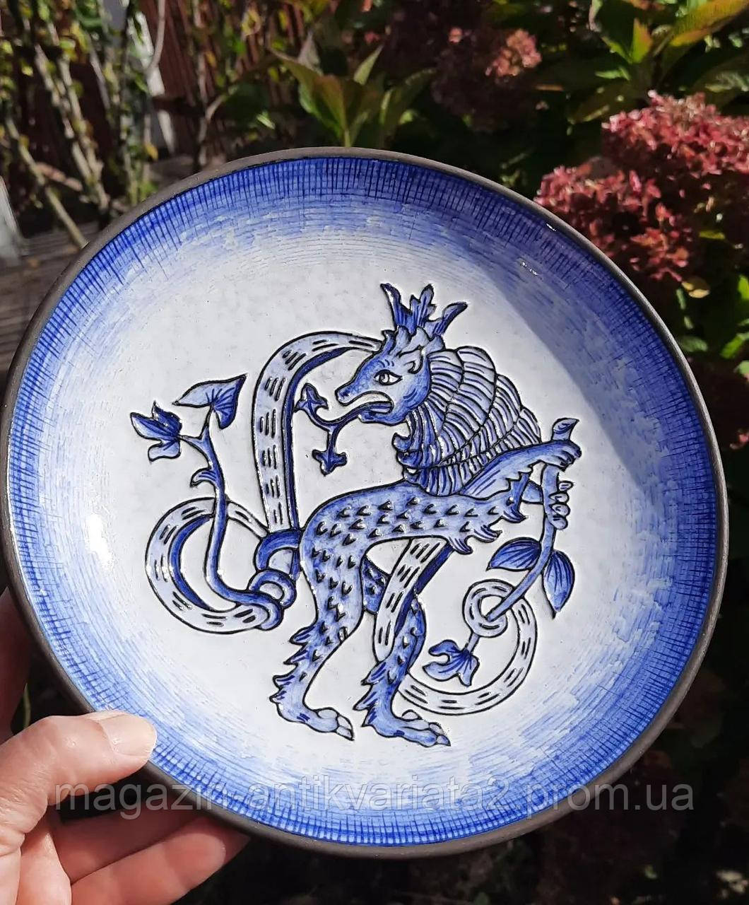 Рідкісна тарілка-панно з цікавим орнаментом (ID#1791805542), цена: 900 ...