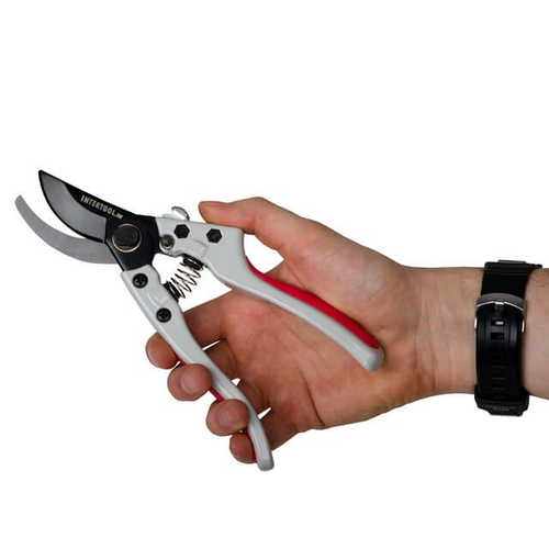 Купить Секатор садовый Prof INTERTOOL FT-1012 : длина лезвия 60 мм, для веток диаметром 18 мм ...