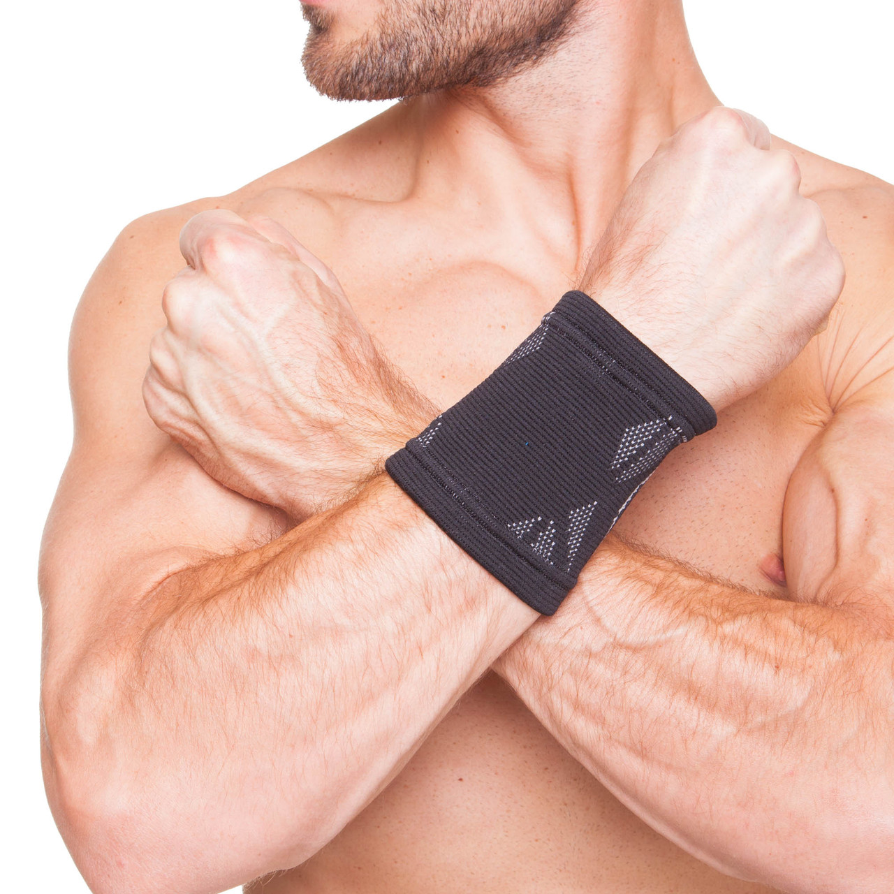 Купить Напульсник эластичный для фиксации запястья 1шт SP-Sport ST-2588 ...