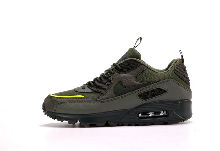 Купить Nike Air Max 90 Cordura Green (Найк Аир Макс 90 кроссовки темно ...