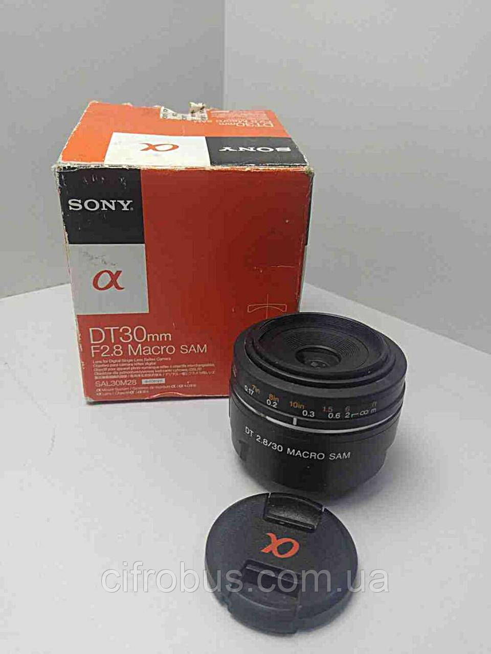 Фотообъектив Б/У Sony SAL30M28 30mm f/2,8: продажа, цена в Киеве ...