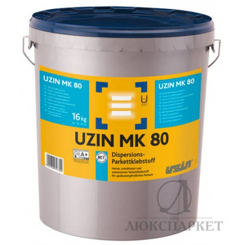 Купить Uzin MK 80 Дисперсионный клей для паркета 16 кг, цена 4778 ...