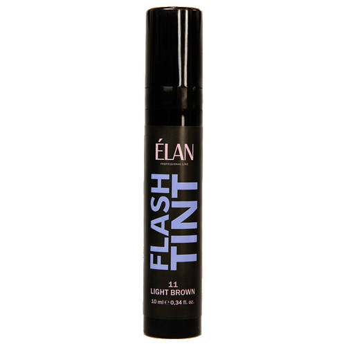 Купити Elan Оклюзивна система фарбування брів та вій Flash Tint 11 Light Brown, 10 мл, ціна 414 ...
