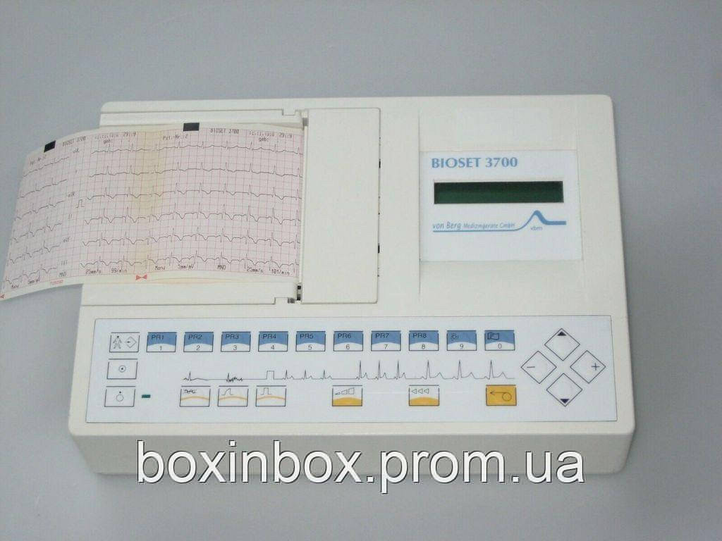 Електрокардіограф Bioset Hormann 3700 + додаткова комплектація 3/6 ...