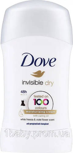 Купить Антиперспирант стик Dove женский Invisible Dry Невидимый 40 мл ...