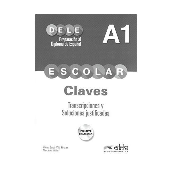 Книга DELE Escolar A1 Claves + CD Audio (9788490816783) Edelsa (ID ...