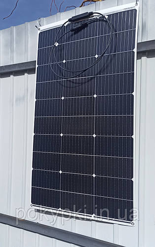 Солнечная панель Dokio DFSP-100 гибкая переносная легкая солнечная ...