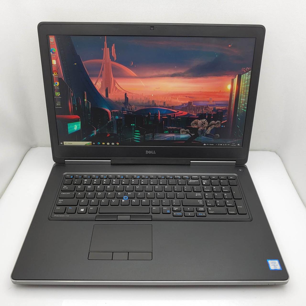 Ноутбук Dell Precision 7720 Black (i7-6820HQ/RAM 16GB DDR4/SSD 256GB) Б ...