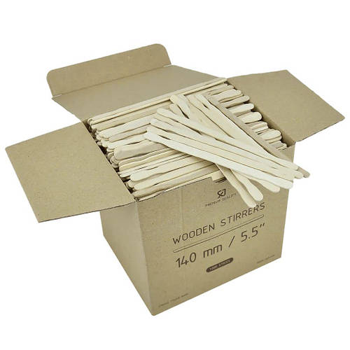 Мешалка деревянная фигурная 14 см (140x5x2мм) 1000 шт (ID#1794151556 ...