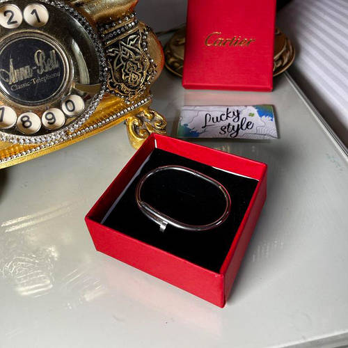 Купить Браслет Cartier гвоздь серебро без камней, цена 1350 ₴ — Prom.ua ...