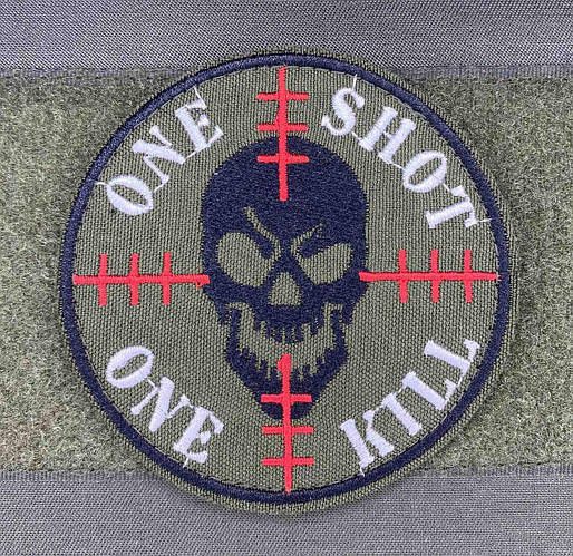Шеврон "One shot One kill" (ID#1788044818), цена: 45 ₴, купить на Prom.ua