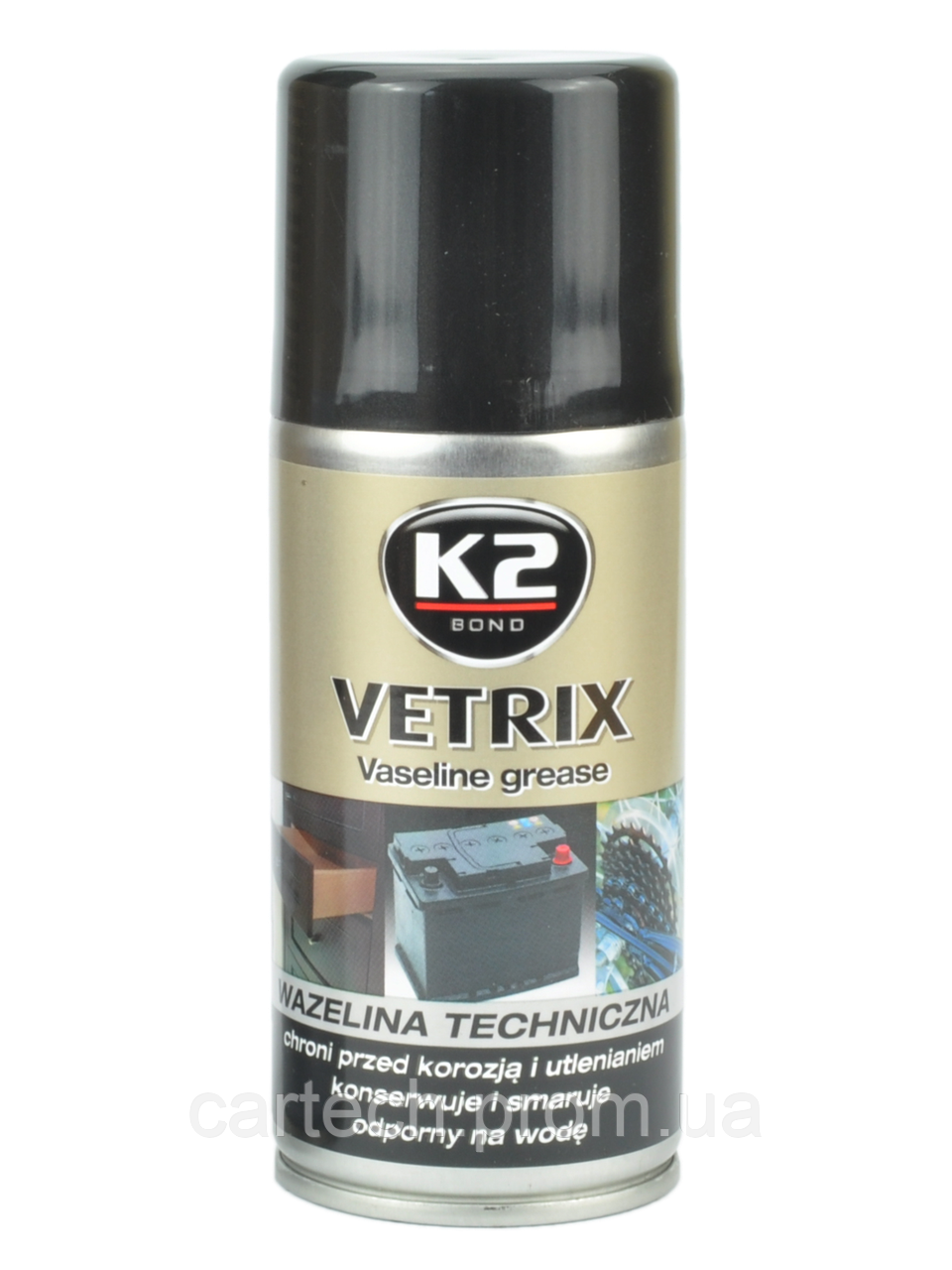 Мастило універсальне K2 BOND VETRIX VASELINE GREASE аерозоль 140 мл ...